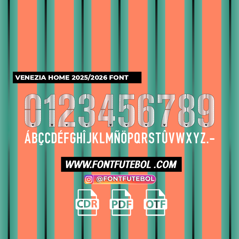 VENEZIA HOME 2025/2026 FONT – FONTFUTEBOL