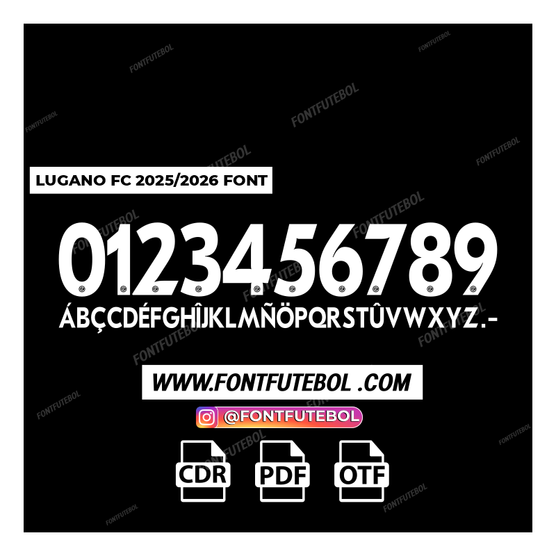 LUGANO FC 2025/2026 FONT – FONTFUTEBOL