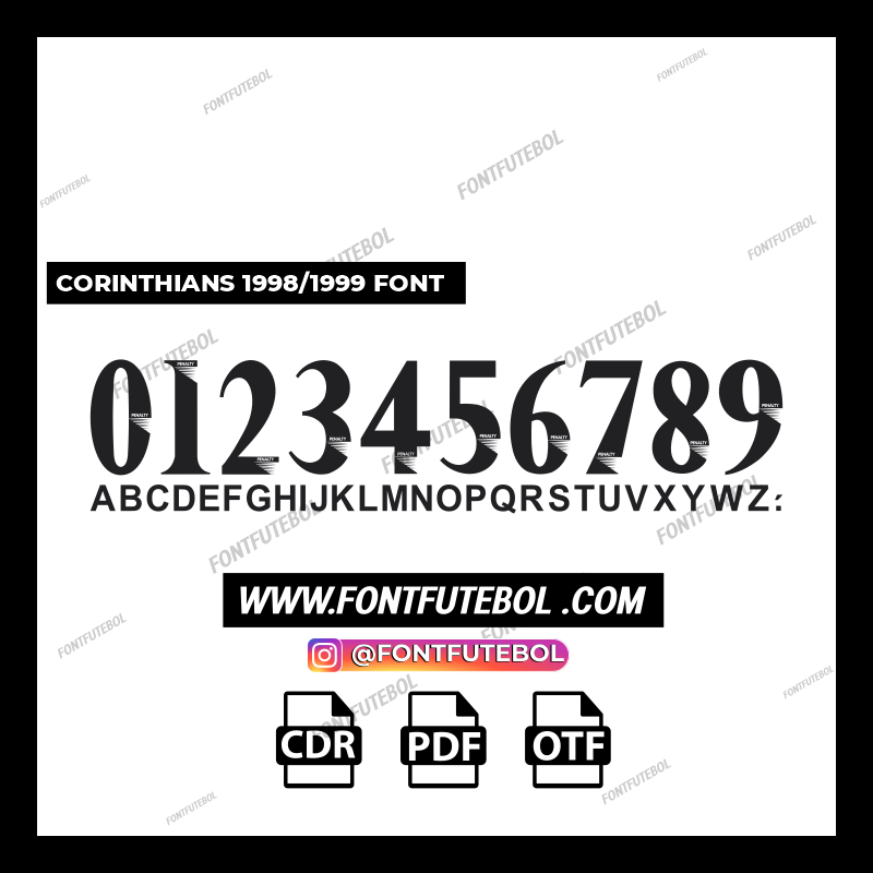 CORINTHIANS 1998/1999 FONT – FONTFUTEBOL