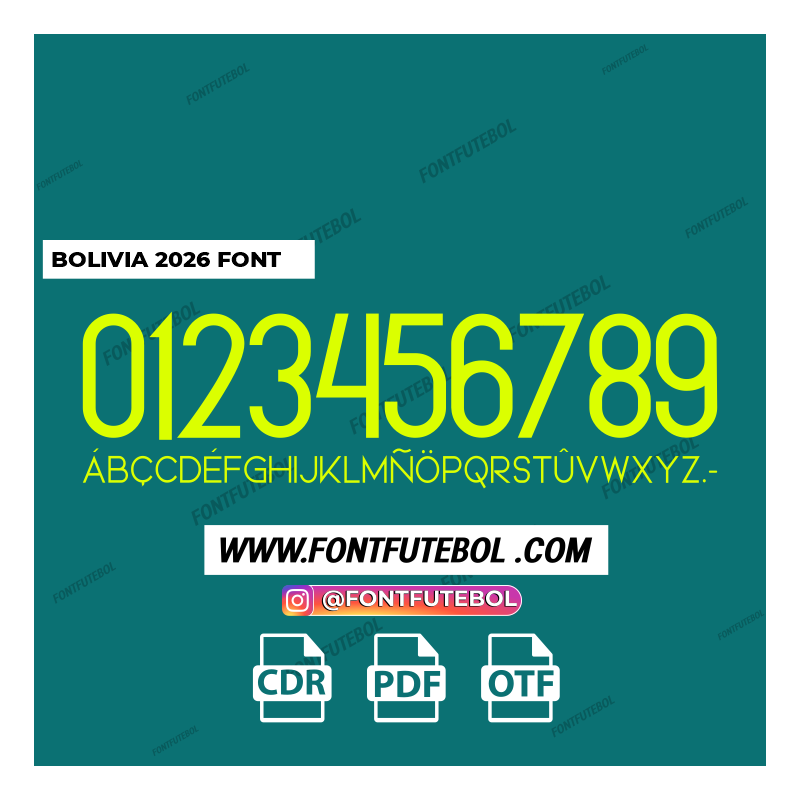 BOLIVIA 2026 FONT – FONTFUTEBOL