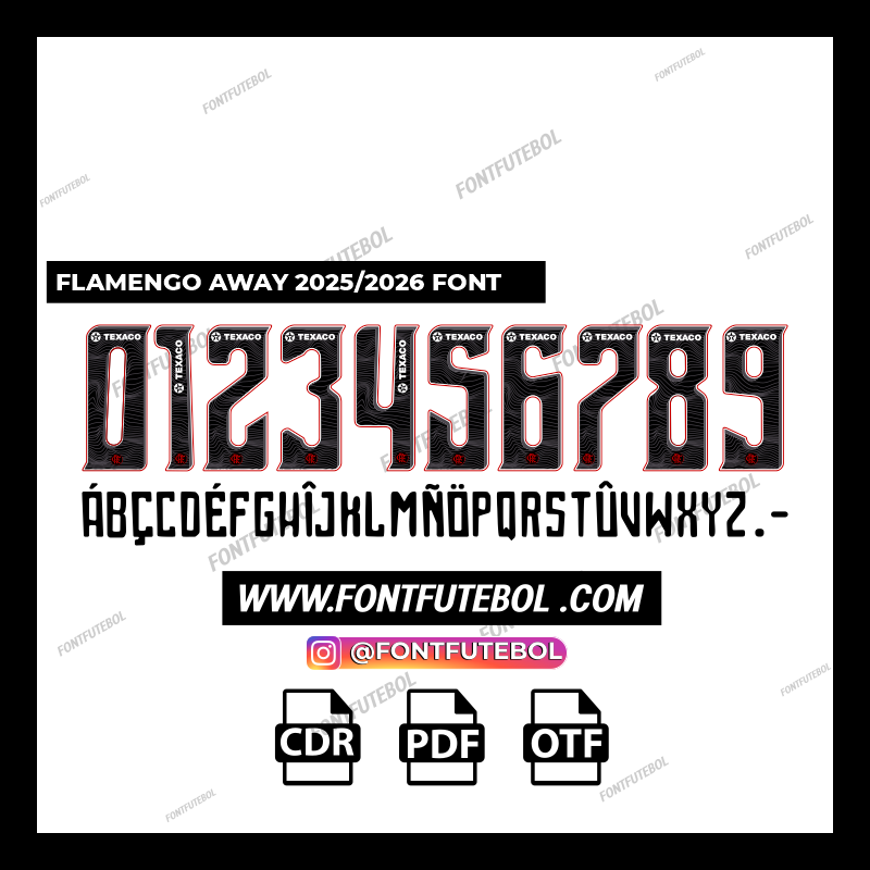 FLAMENGO AWAY 2025/2026 FONT – FONTFUTEBOL
